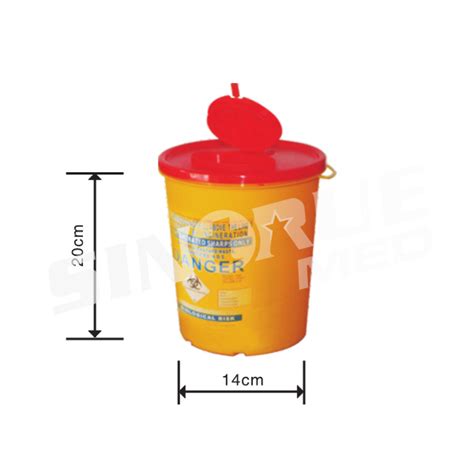 20x14cm 2l Pp Sharp Container Sharp Container And Medical Products