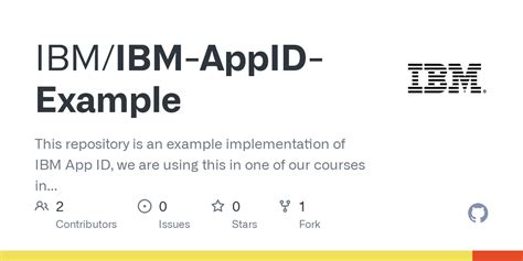 Github Ibm Ibm Appid Example This Repository Is An Example