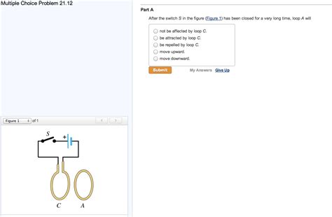 Solved After The Switch S In The Figure Figure 1 Has Been Chegg Com
