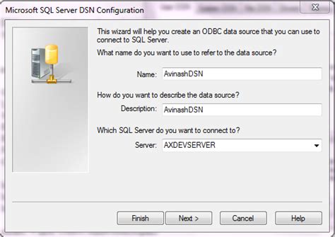 Ax Techie Blog Odbc Connection In Ax 2012