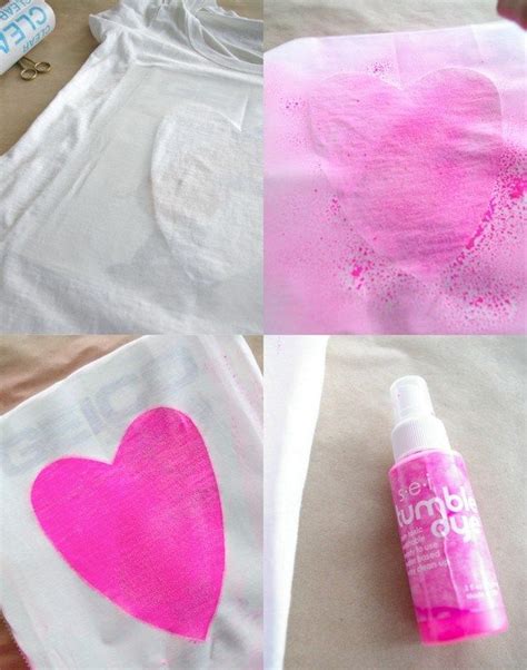 Diy Graphic Heart Tee Tutorial Cheap Heart Print Graphic Tee Diy