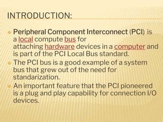 PCI Bus PPT