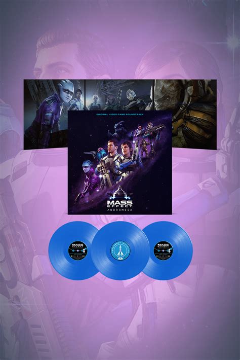 Mass Effect Andromeda Soundtrack 3lp Set Bioware Gear Exclusive