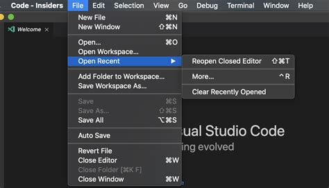 Getrecentlyopened Method Not Found · Issue 81643 · Microsoftvscode · Github