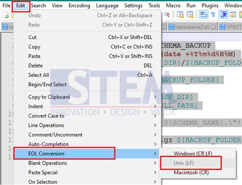 How To Make Your Own Schema Backup Script In Hana Sap Business One Indonesia Tips Stem Sap