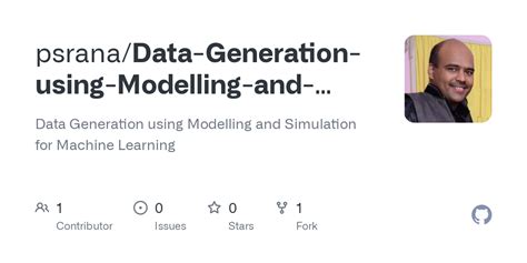 Github Psranadata Generation Using Modelling And Simulation For Ml Data Generation Using