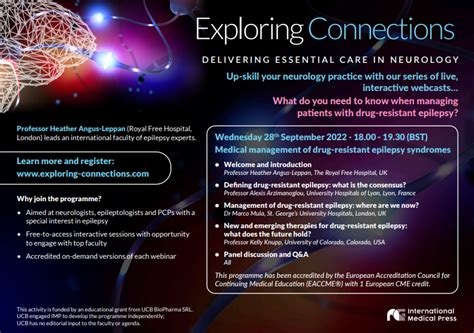 “medical Management Of Drug Resistant Epilepsy Syndromes” Live Epilepsy