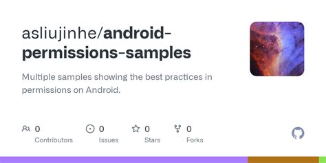 Github Asliujinheandroid Permissions Samples Multiple Samples