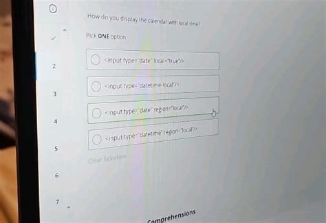 How Do You Display The Calendar With Local StudyX