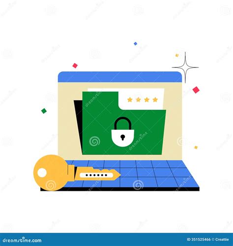 Locked Folder Icon Vector Design 305359568
