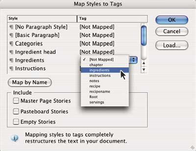 Tag Content For XML In InDesign