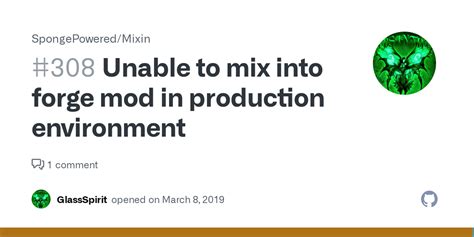 Unable To Mix Into Forge Mod In Production Environment · Issue 308