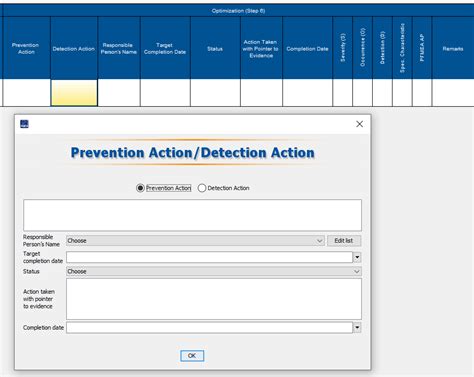PFMEA Step According To AIAG VDA Optimization PFMEA FMEA Software Create FMEA Analyses