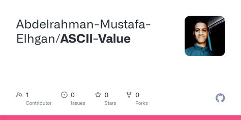 Github Abdelrahman Mustafa Elhganascii Value
