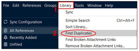 Dealing With Duplicate References EndNote Guide APA Referencing Guide SIT Library Guides
