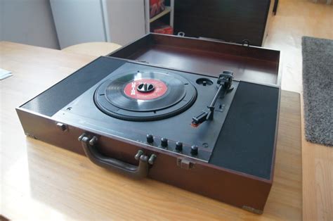 일본 레트로 휴대용 축음기lp음반 턴테이블엔틱 레코드빈티지 소품옛날 골동품 네이버 블로그