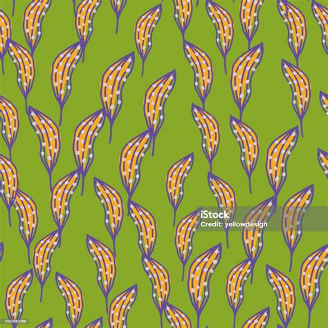 창의적인 유기농 라인은 매끄러운 패턴을 남깁니다 현대 식물 벽지 고풍스런에 대한 스톡 벡터 아트 및 기타 이미지 고풍스런 그래픽 프린트 꽃무늬 Istock