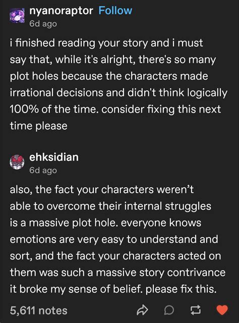 Plot Holes R Curatedtumblr