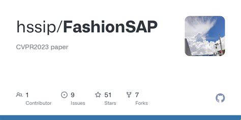 Github Hssipfashionsap Cvpr2023 Paper