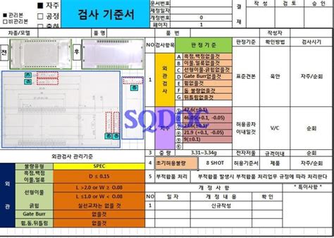 검사 기준서자주 검사 기준서 검사 기준서조립공정 Assy Seal 누락 중점 관리 원 포인트검사기준서자주검사공정검사초중종 줄하검사검사 네이버 블로그