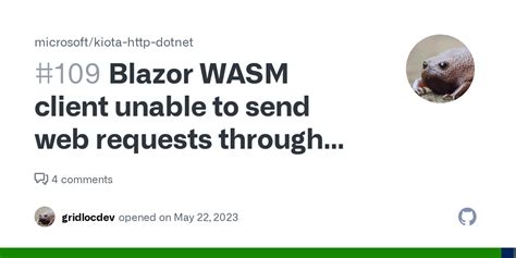 Blazor Wasm Client Unable To Send Web Requests Through Client Baseaddress · Issue 109