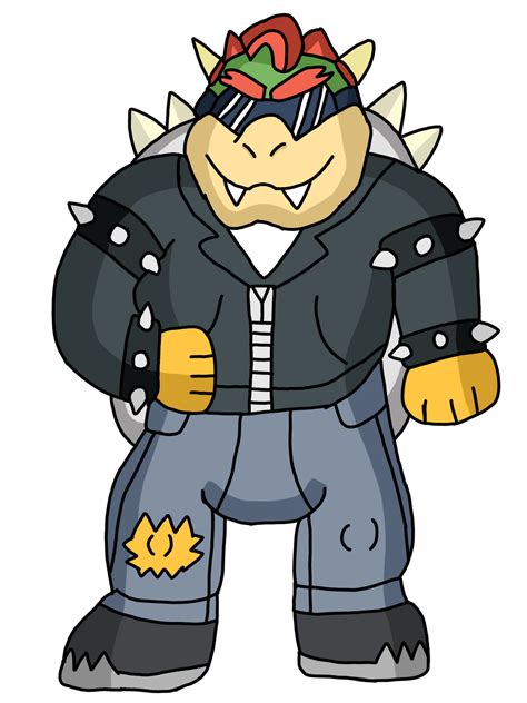 Biker Bowser Mario Kart World By Slashteryt On Deviantart