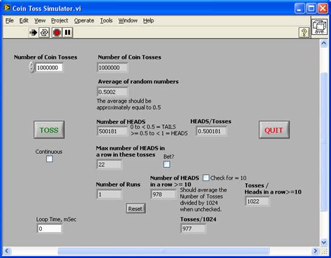 Coin Toss Simulator Ni Community