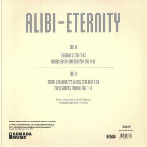 Alibi Eternity 25th Anniversary Edition Vinyl At Juno Records