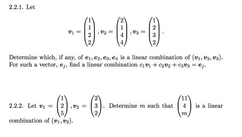 Solved 2 2 1 Let V1 Determine Which If Any Of E1 E2 E3 Chegg Com