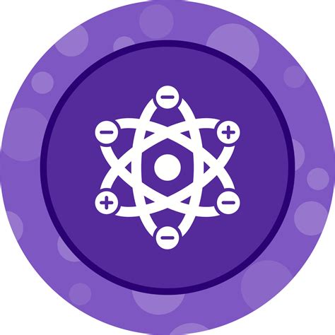 Atom Structure Vector Icon 17513864 Vector Art At Vecteezy