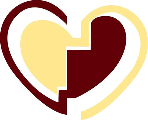 심장 로고 심장 아이콘 추상적 인 벡터 Eps Ai Uidownload