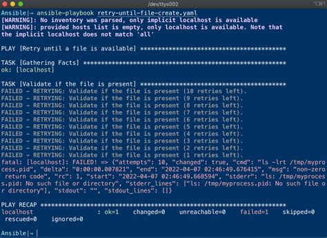 Ansible Retry Examples Retry A Task Until Condition Met Devopsjunction