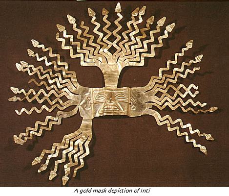 Inti Inca Sun God Inca Native American Projects God Art