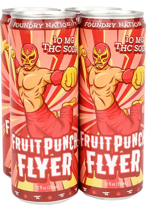 Foundry Thc 10mg Fruit Punch Flyer Total Wine And More