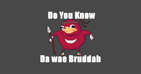 Do You Know Da Wae Ugandan Knuckles Meme Pillow Teepublic