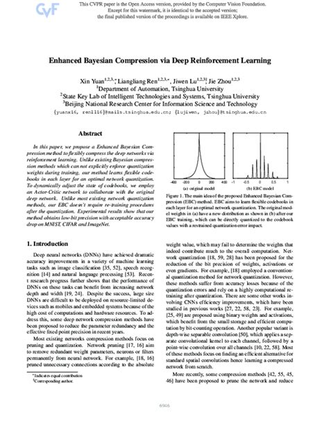 Pdf Enhanced Bayesian Compression Via Deep Reinforcement Learning