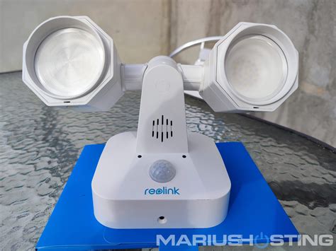 Reolink PoE Floodlight Review Marius Hosting