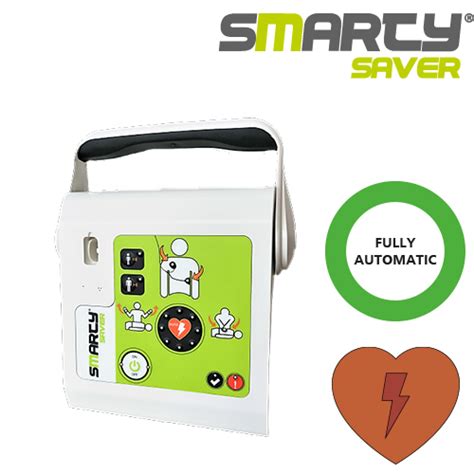 Smarty Saver Fully Automatic Aed Defibrillator Red Recovery