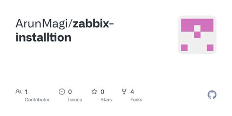 Github Arunmagizabbix Installtion