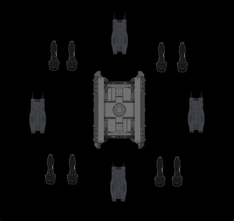 Heres My Unsgc Lagrange Point Force With A Station Just A Skosh Bigger Than Midway Station As