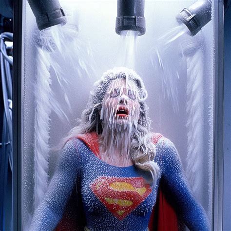 80s Supergirl Frozen By Archivebat On Deviantart