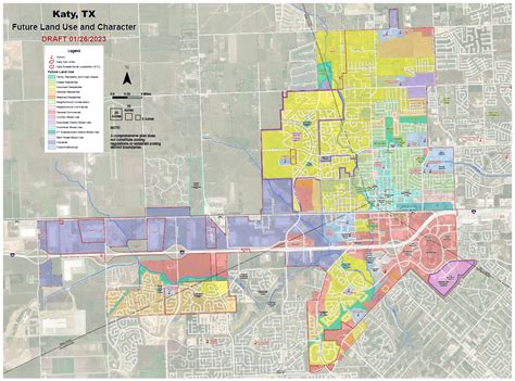 Katy Tx County Map City Katy To See More Development Northwest Of I 10