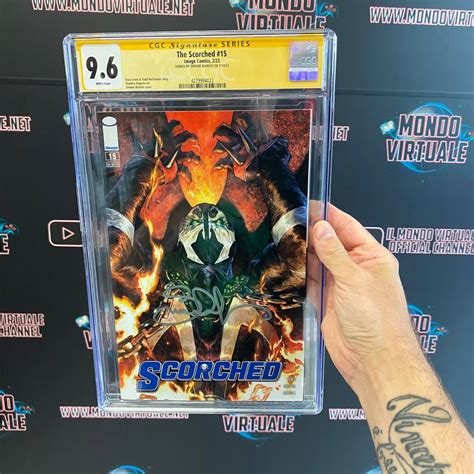 The Scorched 15 Cgc Comics 9 6 Signed By Simone Bianchi Image Comics Todd Mcfarlane Spawn