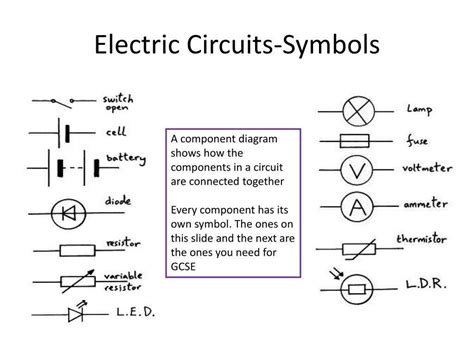 A Schematic Diagram Of A Circuit With A Variable Resistor