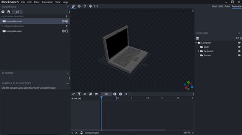 how do i add animations when player clicks r blockbench