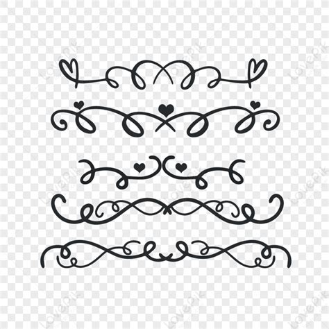 Svg 검정 손으로 그린 기하학 선 사랑 요소 하트 일러스트하트 모양곡선 Png 일러스트 무료 다운로드 Lovepik