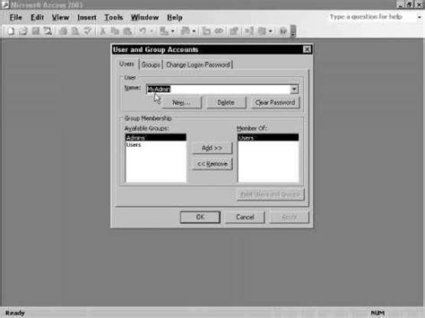 Activating The Mdw File Access 2003 Vba Engram9 Vba