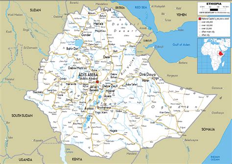 Ethiopian Map