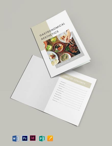46 Cookbook Templates In PSD AI Vector EPS InDesign Publisher