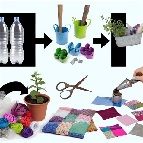 Recyclage Créatif Transformer Les Déchets En Objets Utiles Autour Du Naturel